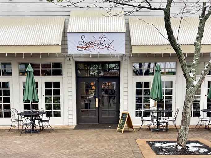 When a bakery looks this inviting from the outside, you know the inside is going to be even better.