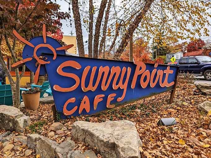 That hand-painted sign announces you've arrived at the place your taste buds have been searching for all along.