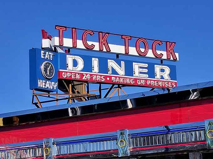 That iconic sign has been guiding hungry travelers since Truman was president, still shining bright and proud today.