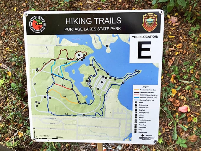 The treasure map to outdoor adventure &ndash; where X marks "you are here" and every trail promises discovery.