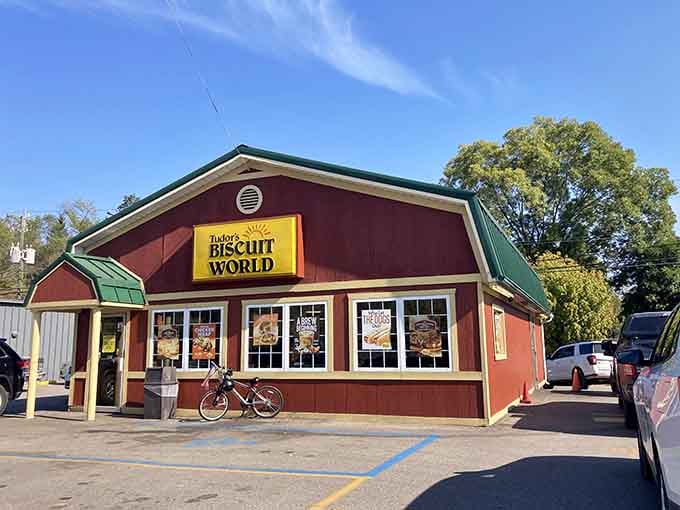 Tudor's Biscuit World stands as a temple to the religion of proper breakfast&mdash;where biscuits are taken very, very seriously.