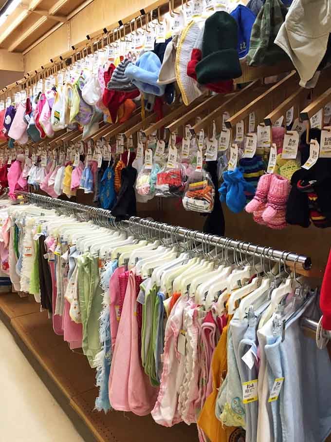 Tiny clothes for tiny humans, because babies outgrow everything in approximately three seconds, so why pay full price anyway?