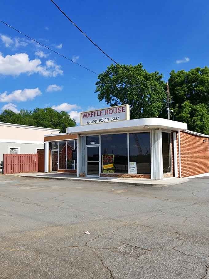 Under blue Georgia skies, this modest building launched thousands of waffles and a cultural phenomenon that spans the South.