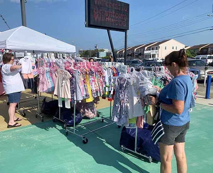 The farmers market proves Wildwood has vegetables too, though they're clearly outnumbered by the saltwater taffy shops.