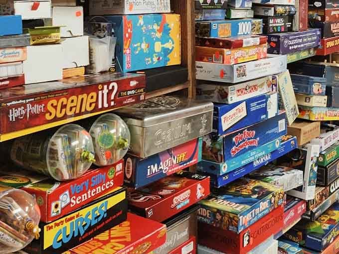 Board games and puzzles add another dimension to your visit, because sometimes reading needs a playful break.