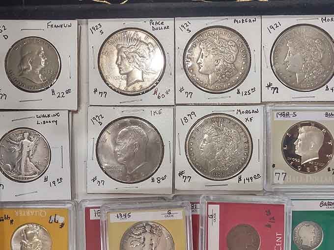 Silver dollars and wheat pennies&mdash;each coin a tiny time machine to when a dollar bought dinner and a movie with change to spare.