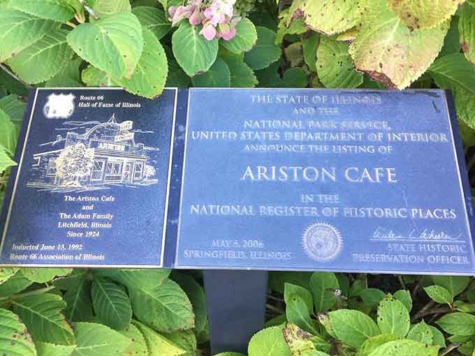 Listed on the National Register of Historic Places, this isn't just a restaurant, it's officially a piece of American heritage.