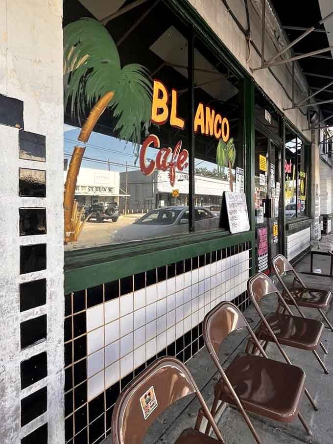 The waiting area where patience is rewarded with food that makes standing around totally worth your time.
