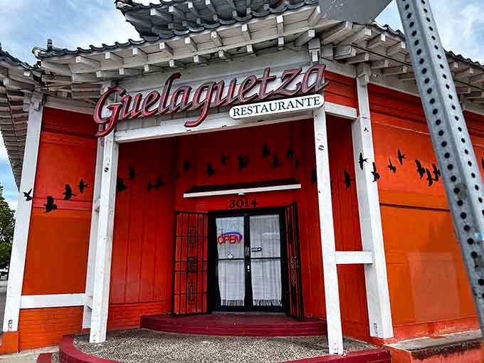 That striking entrance with its white pergola welcomes you into a celebration of Oaxacan culture, one mole at a time.