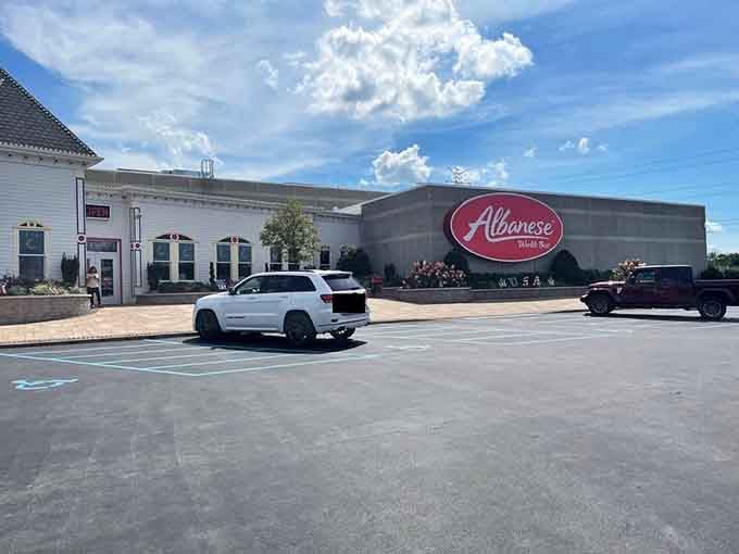 The parking lot stays busy because word spreads fast when someone's making gummies this good.