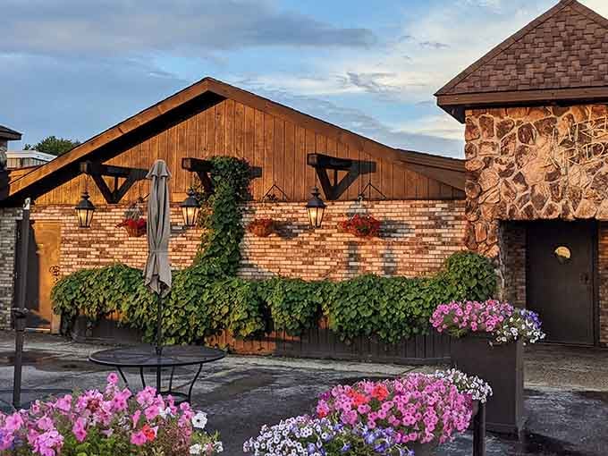 Court Yard Ristorante's charming exterior hints at Italian flavors waiting inside, because good food transcends geography and budgets.