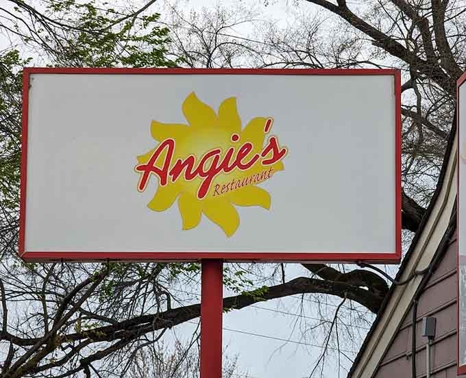 That cheerful yellow sun logo on the sign radiates the same warmth you'll find inside with every single meal.