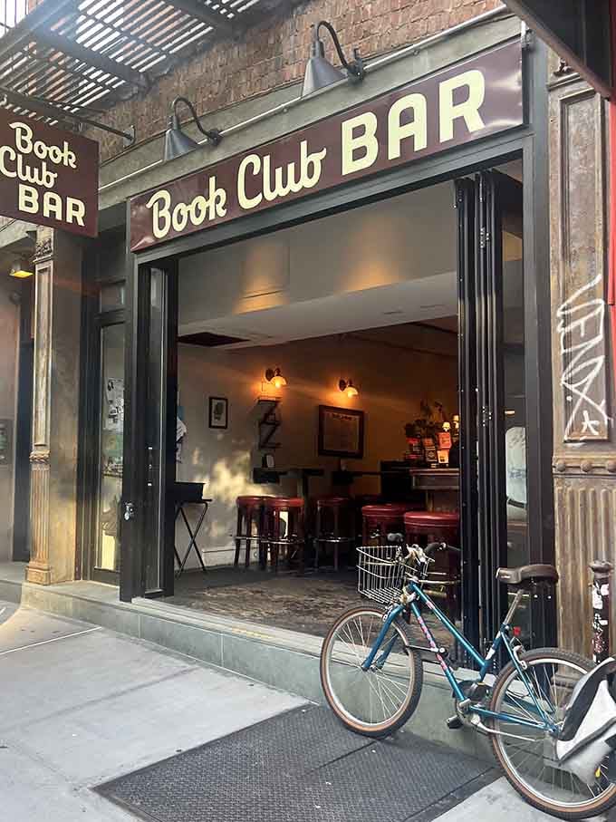 That welcoming storefront practically begs you to abandon your plans and lose yourself in pages instead.