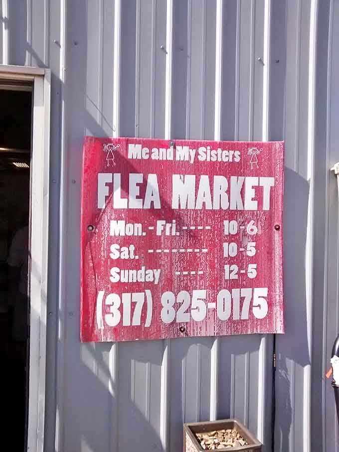 The hours posted like a promise &ndash; six days a week to hunt for treasures that big-box stores could never provide.