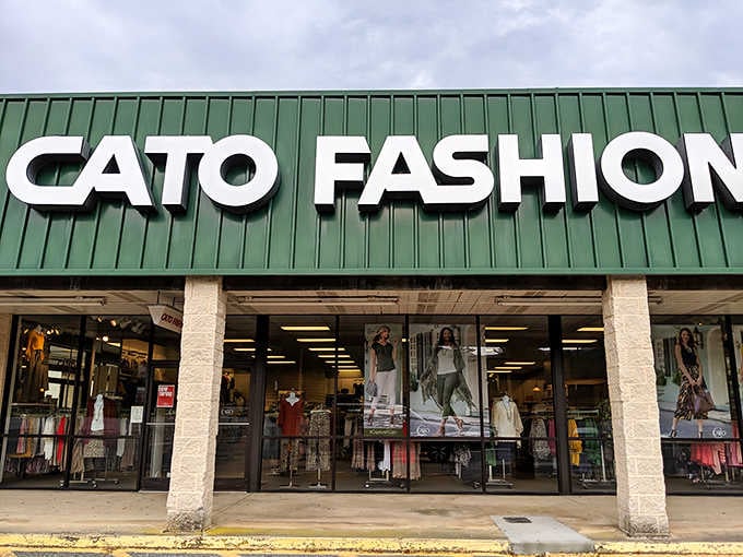Even chain stores like Cato Fashions take on a certain local character here, where shopping is still a social activity rather than a digital transaction.
