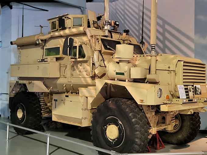 Even ground vehicles get their moment here, showing that military might comes in many impressive and intimidating forms.