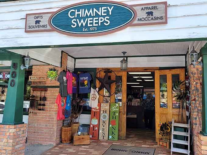 Chimney Sweeps has been outfitting visitors since 1975, proving that some good things never go out of style.