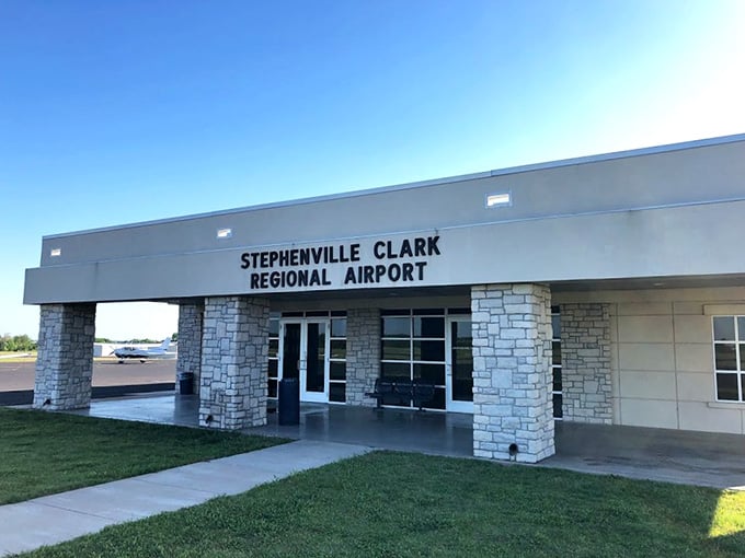 Stephenville Clark Regional Airport proves you don't need TSA pat-downs and overpriced coffee to connect with the wider world&mdash;small-town convenience with big-sky access.