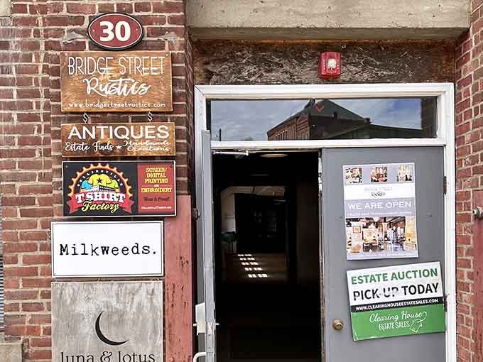 Antique shops tucked into historic storefronts where yesterday's treasures wait patiently to become tomorrow's conversation pieces.