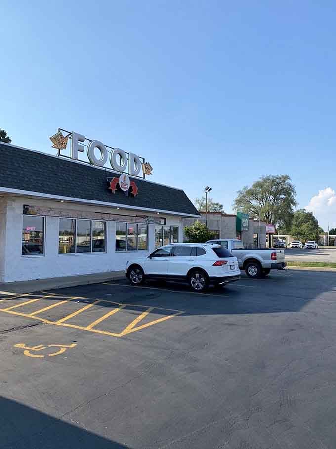 The exterior welcomes road trippers and locals alike, promising the kind of meal worth remembering forever.