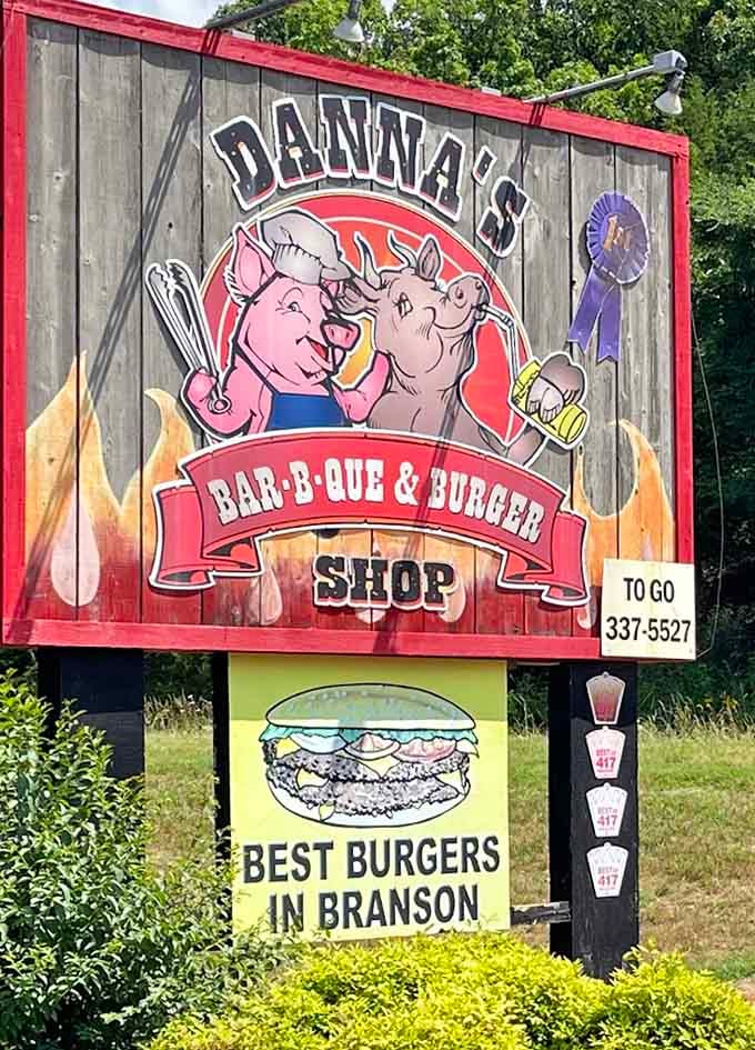 When a roadside sign confidently declares "Best Burgers in Branson," you know they're not just making idle boasts here.