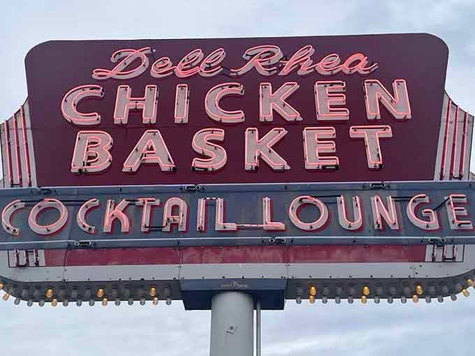 This vintage sign has been guiding travelers to great chicken longer than most of us have been alive.