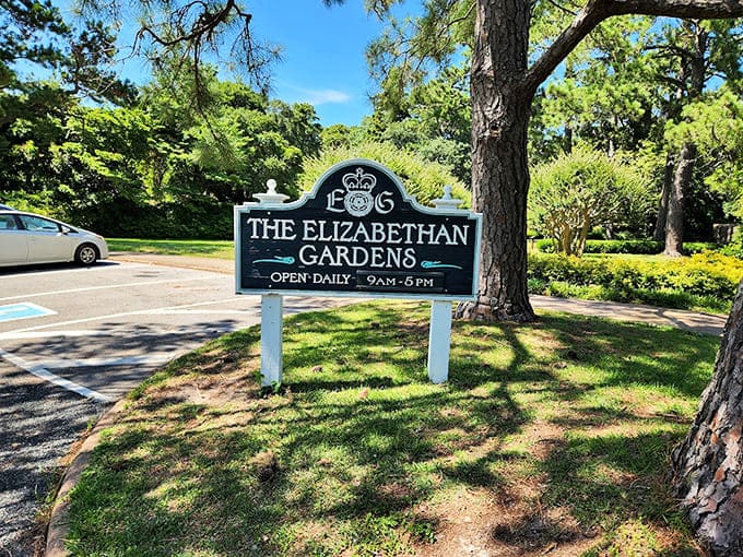 That welcoming sign promises daily access to beauty, which honestly should be everyone's retirement plan.
