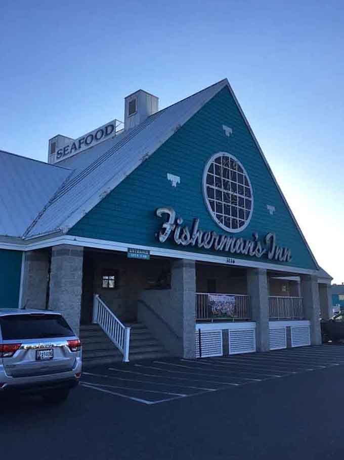 That "SEAFOOD" sign on the roof isn't subtle, but then again, neither is their commitment to quality.