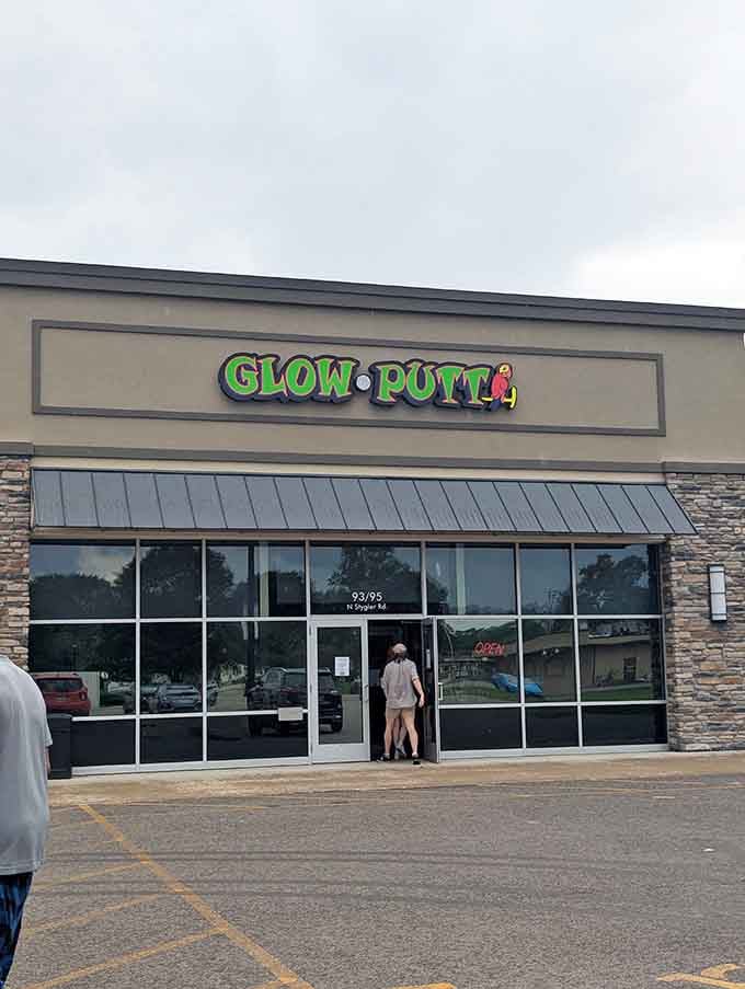 The unassuming exterior gives no hint of the kaleidoscopic adventure waiting just beyond those glass doors in Gahanna.