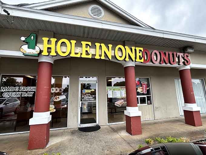 The welcoming storefront promises fresh-made goodness daily, and that's a promise they clearly take seriously inside.