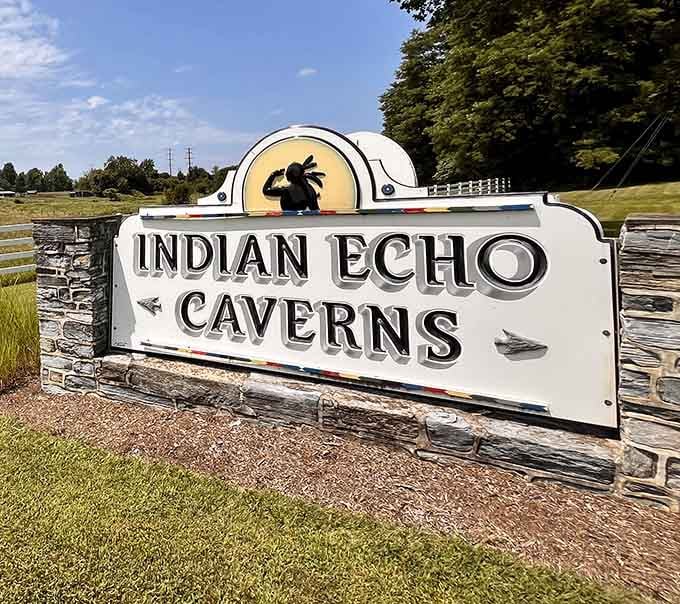 This welcoming sign marks the beginning of your journey into one of Pennsylvania's most remarkable natural attractions.