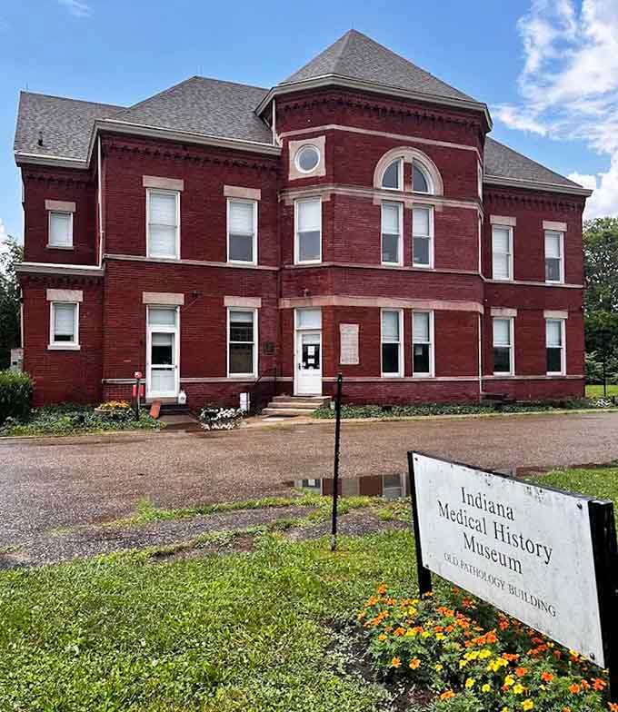 The building stands proud, a testament to medical history and architectural beauty that refuses to fade away.