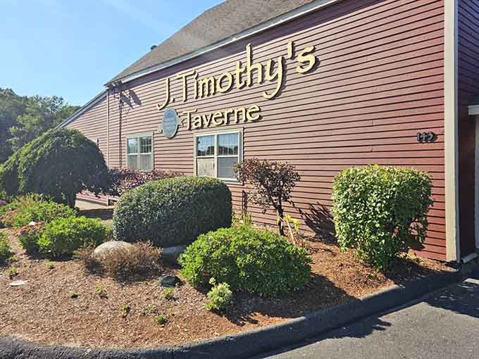 The exterior welcomes you like an old friend, promising the kind of meal that becomes a cherished memory.