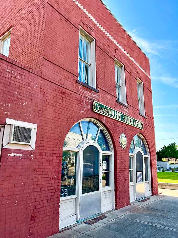 The Caswell Fire Station Museum preserves local history in a charming building that's free to admire from outside.
