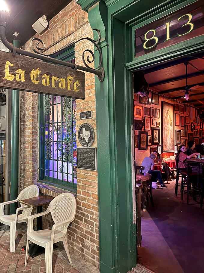 Walking through this door means leaving 2024 behind and entering an era when things were built to last forever.