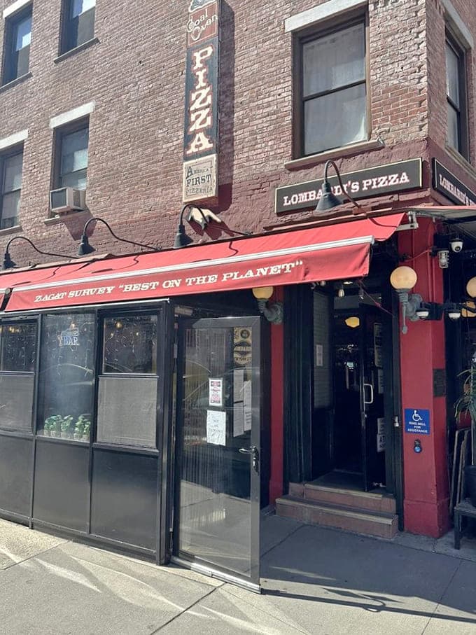 This unassuming entrance has welcomed millions of hungry souls seeking the original American pizza experience since forever.