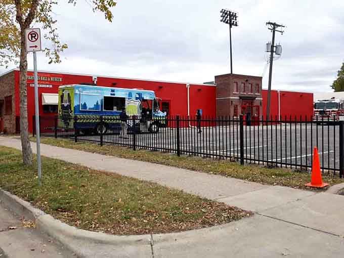 The museum complex stretches along the street, preserving firefighting heritage for generations who'll never know hand-pulled engines.