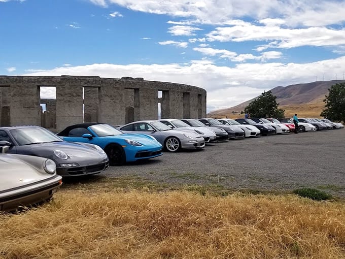 From sports cars to family sedans, all roads lead to this unexpected treasure in the Washington wilderness.