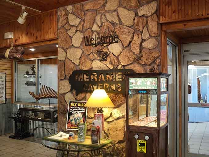 The welcome area promises adventures below, where the temperature stays perfect and the views defy all reasonable expectations.