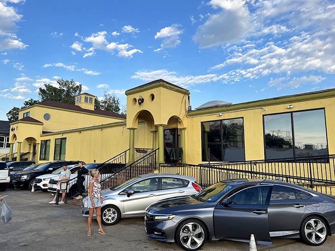 A packed parking lot at dinnertime tells you everything you need to know about how locals feel about this place.