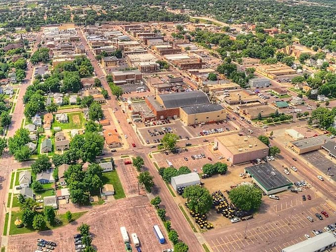 From above, Mitchell reveals itself as a perfect grid of possibility&mdash;streets lined with stories waiting to be discovered.
