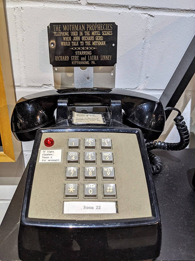"Room 22" &ndash; the infamous motel phone used in "The Mothman Prophecies" film sits frozen in time, waiting for an otherworldly caller.