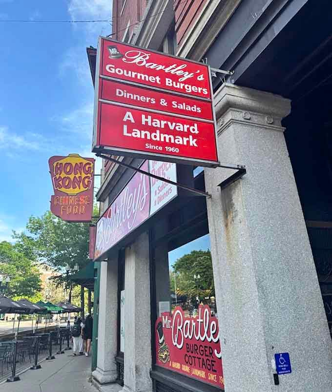 A Harvard landmark that's educated more people about great burgers than the university has about economics.