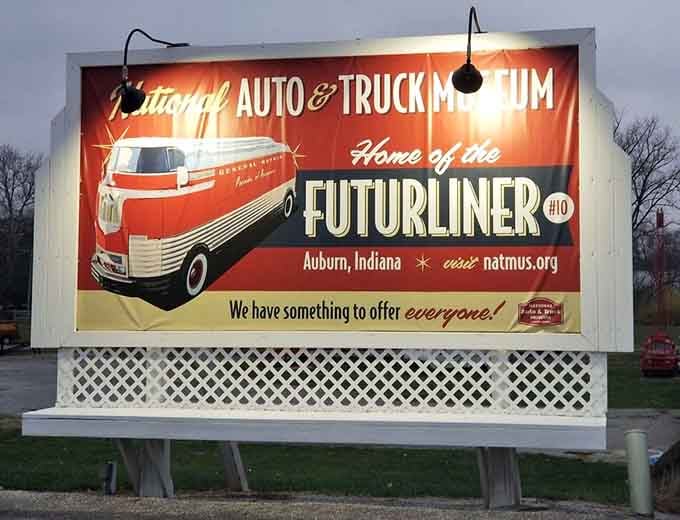 The Futurliner billboard promises something extraordinary, and trust me, this place absolutely delivers on that bold promise.