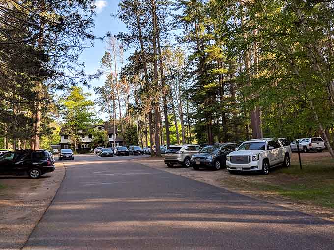 A full parking lot is always the best restaurant review, and this one tells you everything you need to know.
