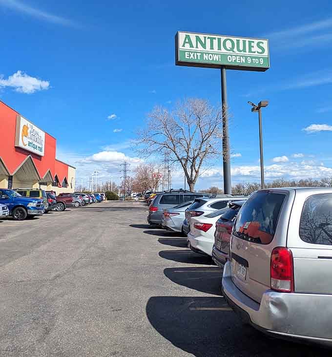 The parking lot fills early with treasure hunters—each car representing someone who understands that "antique" is just another word for "character."