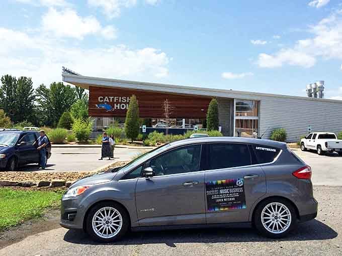 Even from the parking lot, you can practically smell the hush puppies&mdash;cars from counties away make the pilgrimage to this catfish sanctuary.