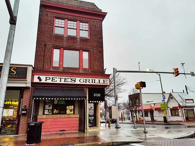 The brick building stands proud on the corner, a beacon for anyone seeking the city's finest breakfast experience.