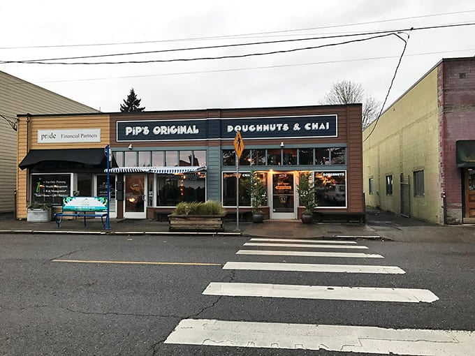 The unassuming exterior hides one of Portland's sweetest secrets, proving that great things really do come in small packages.