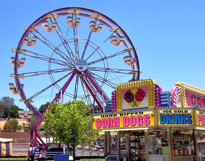 El Dorado County Fair brings carnival rides and corn dogs to town, delivering classic Americana without irony.